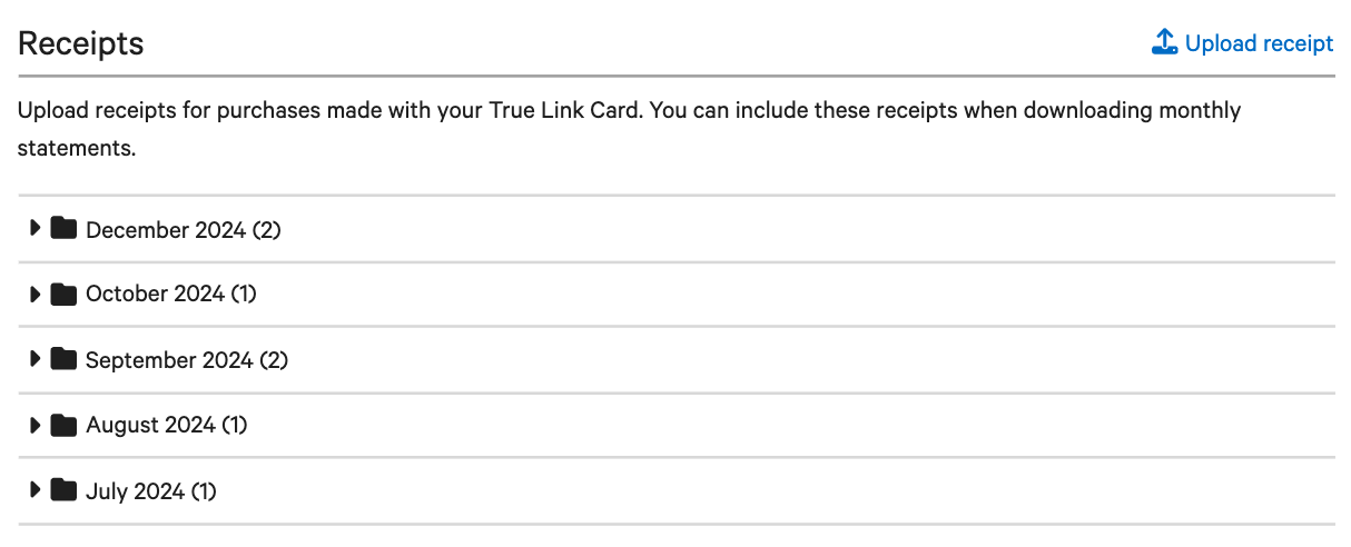 Tracking Receipts with True Link – True Link Financial